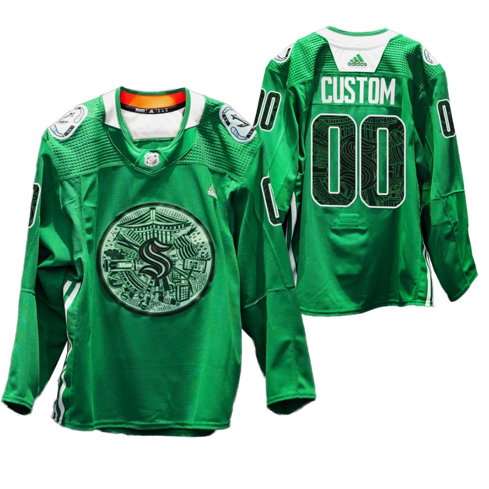 Custom Seattle Kraken Hockey Jersey,Seattle Kraken Customized Jersey