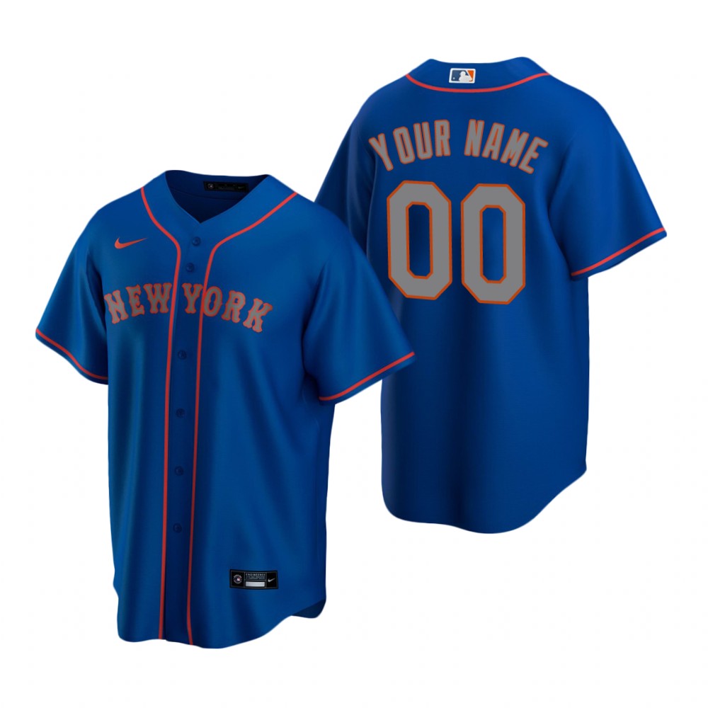 Custom New York Mets Baseball Jersey,New York Baseball Customized Jersey
