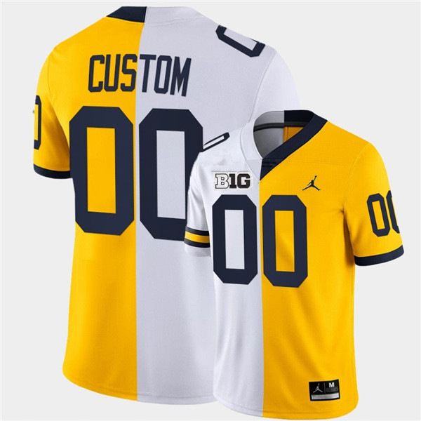 Custom Michigan Wolverines Football Jersey,Michigan Football Customized ...