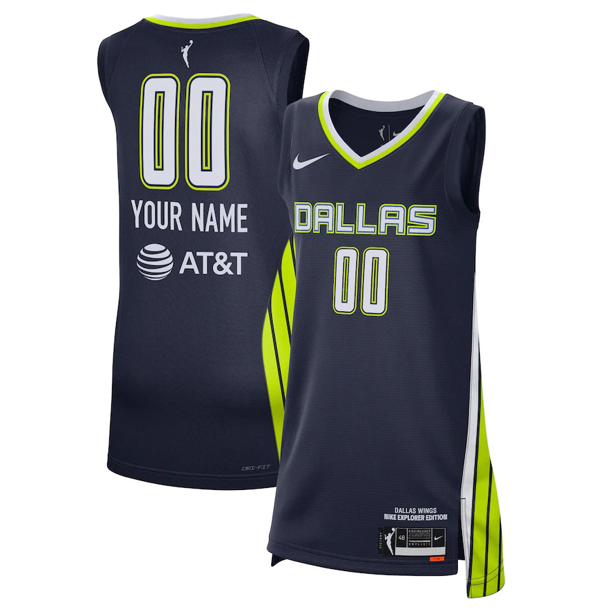Women Dallas Wings Active Player Custom Stitched WNBA Jersey on sale ...